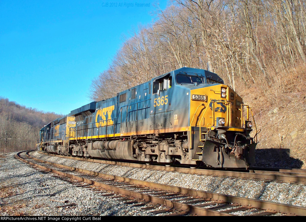 CSX 5365 and 8801